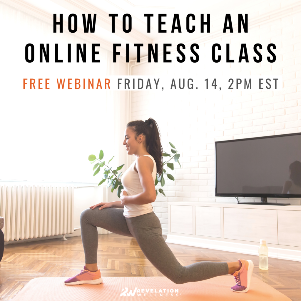 How to teach an online fitness class - Revelation Wellness