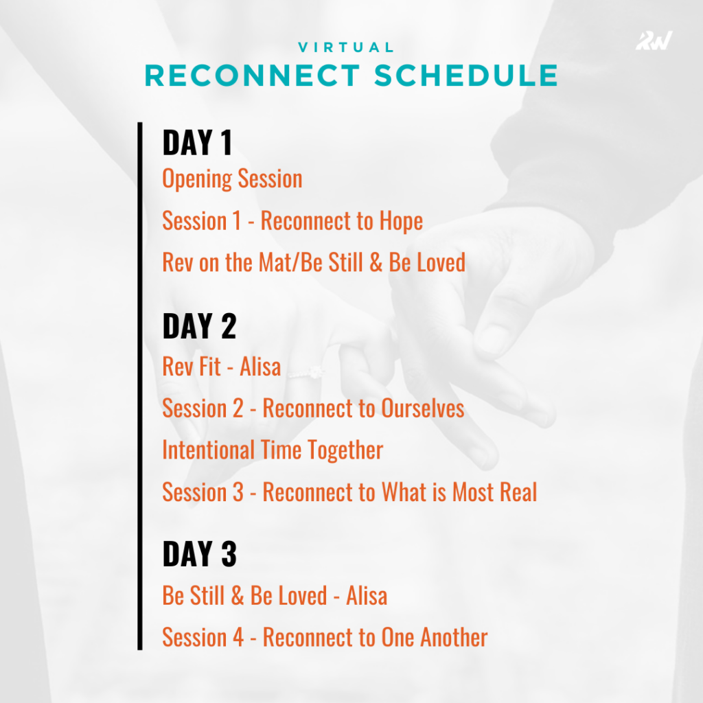 Reconnect Marriage Retreat - Revelation Wellness