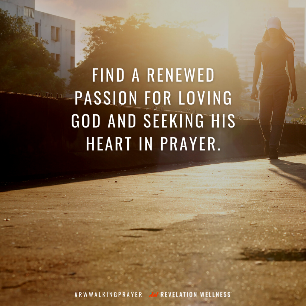 Walking the Words of Jesus: 21 Days of Walking Prayer - Revelation Wellness