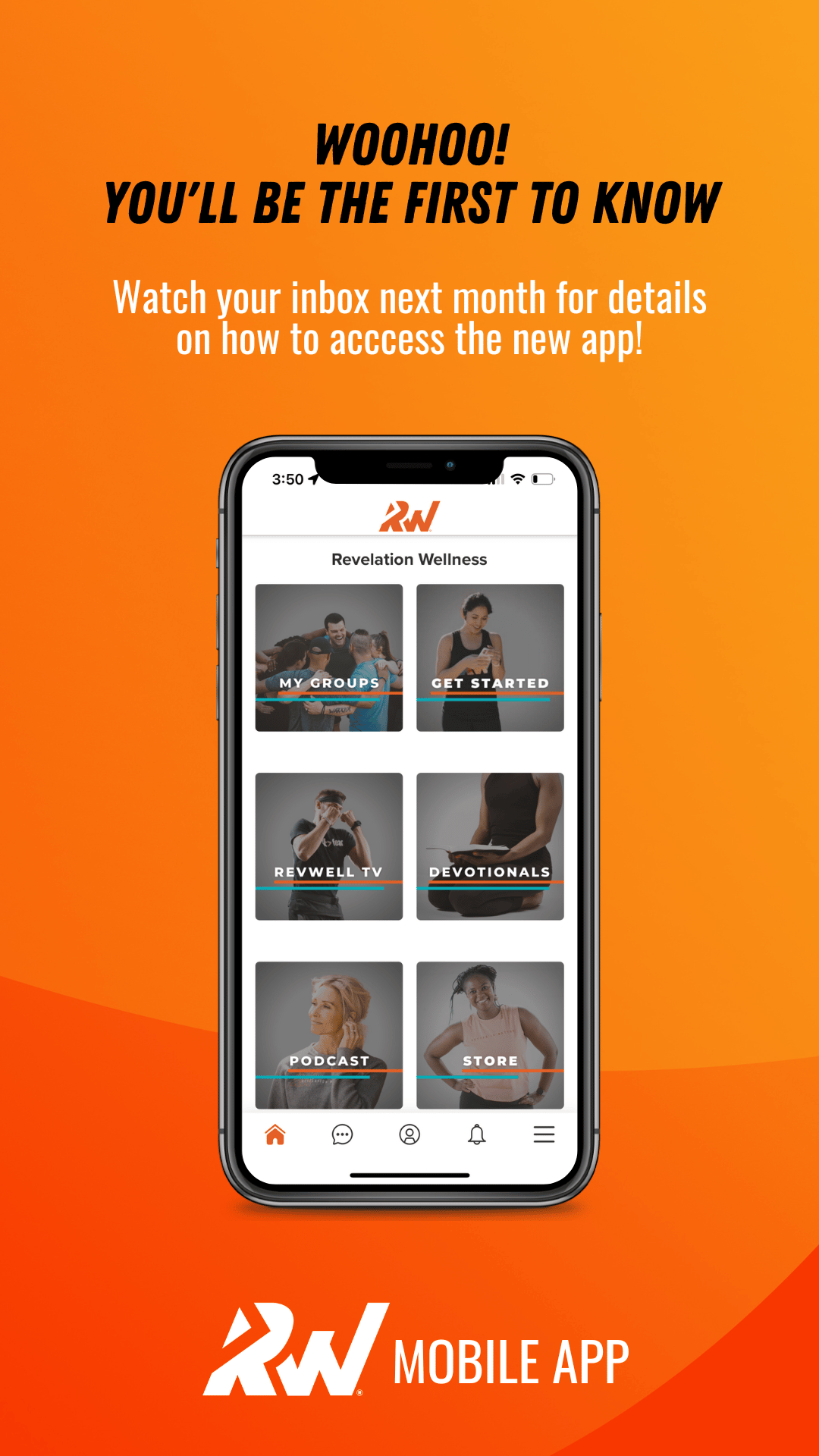 RW App Welcome - Revelation Wellness