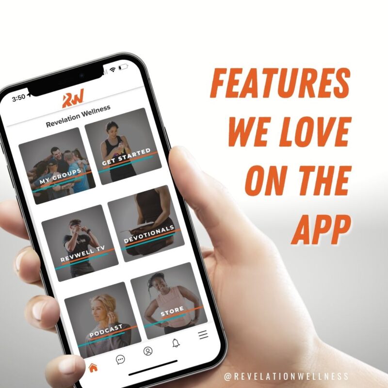 5 Features We Love on the RW App - Revelation Wellness