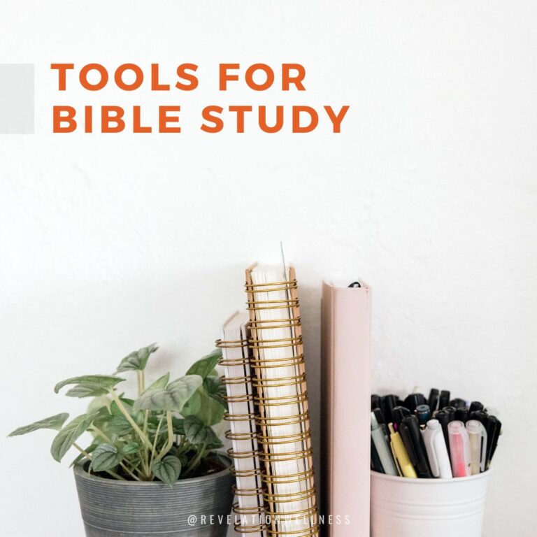 Bible Study Tips for Beginners - Revelation Wellness
